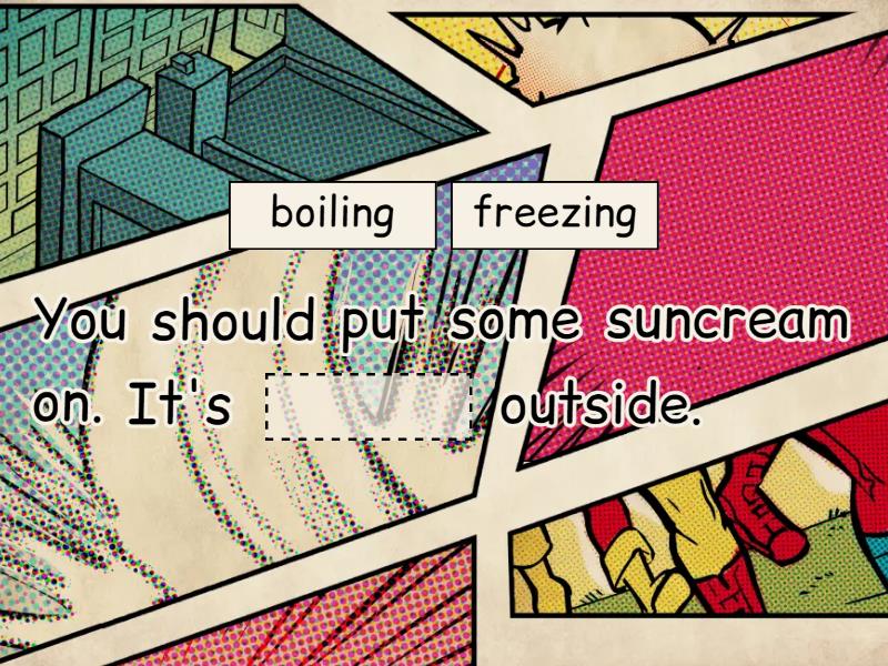 Extreme adjectives - Complete the sentence