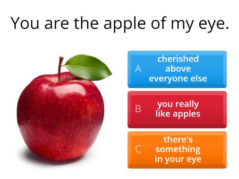 Idioms... multiple choice - Quiz