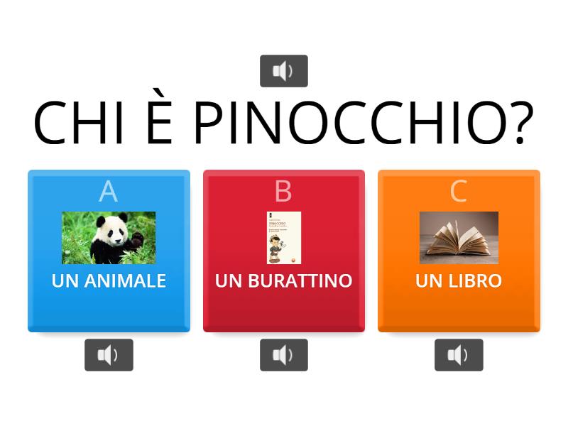 PINOCCHIO - Quiz