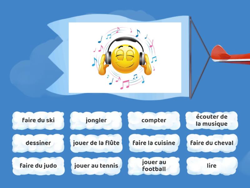 Qu'est-ce que tu sais faire ? - Find the match