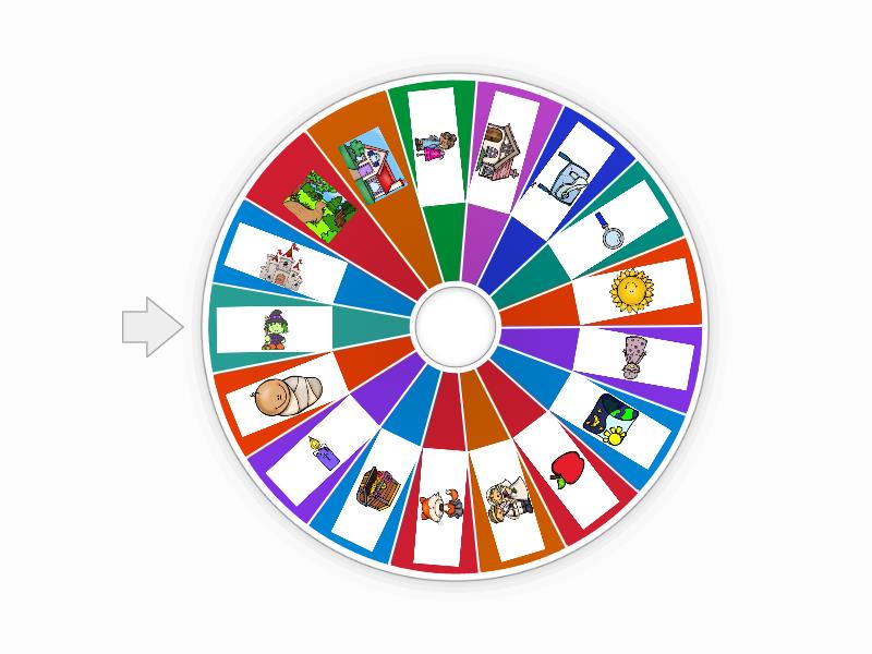 Crea una historia - Spin the wheel