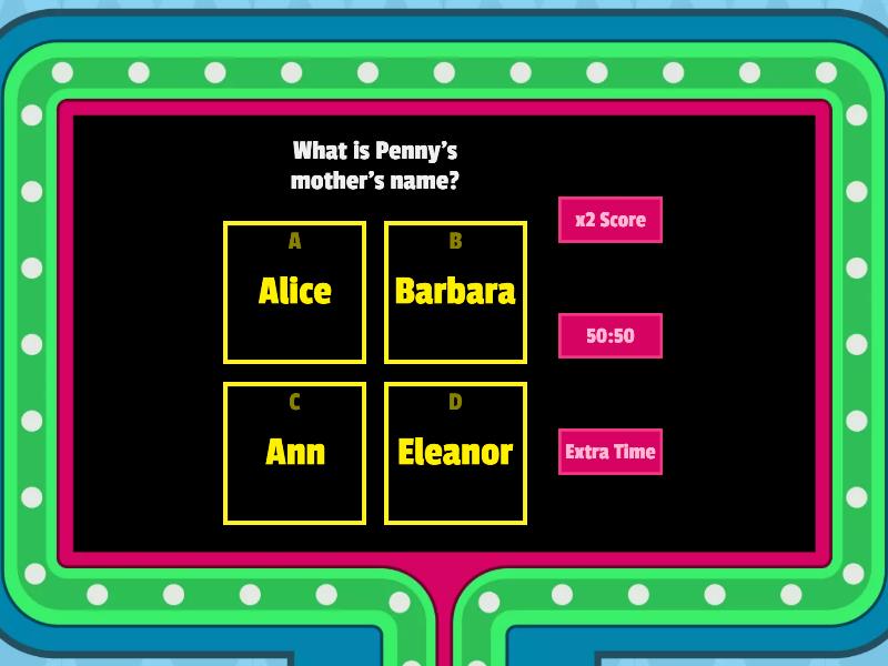 Penny from Heaven QUIZ - Gameshow quiz