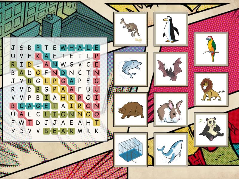 Power Up 2 Unit 5 part 1 - Wordsearch