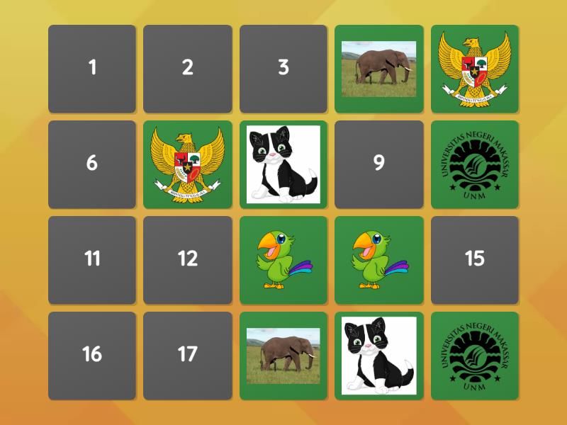 mencocokan gambar - Matching pairs