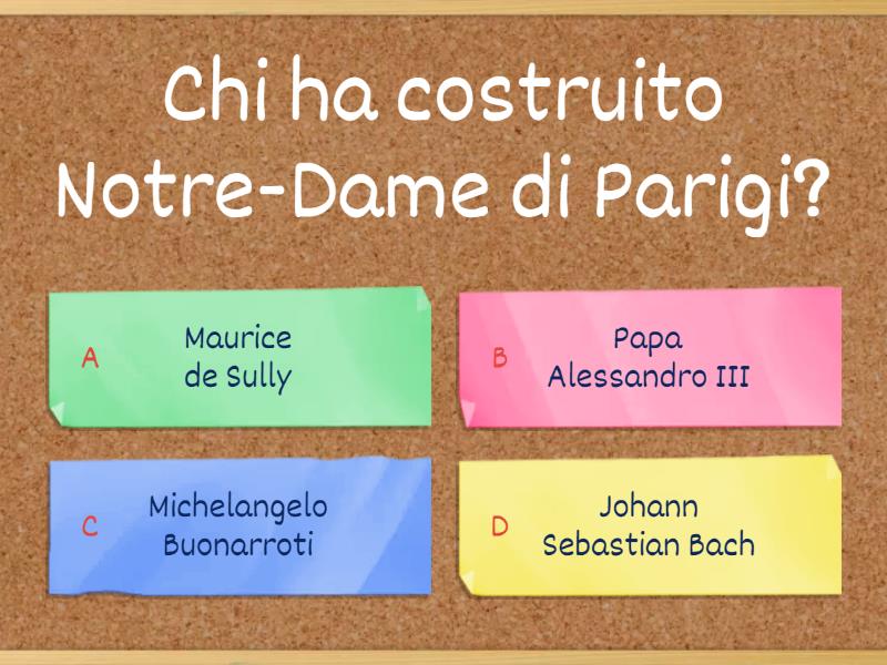 Notre-Dame - Quiz