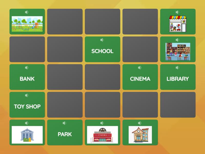 PARTS OF THE CITY - Matching pairs