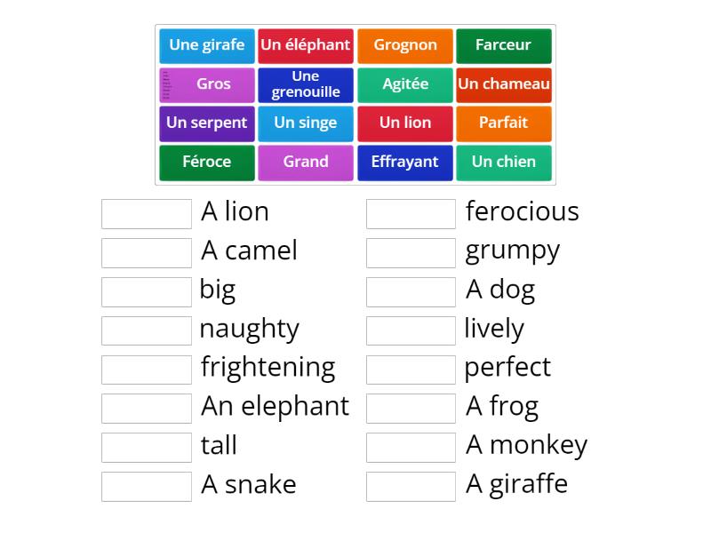 Cher Zoo 2. - Match up