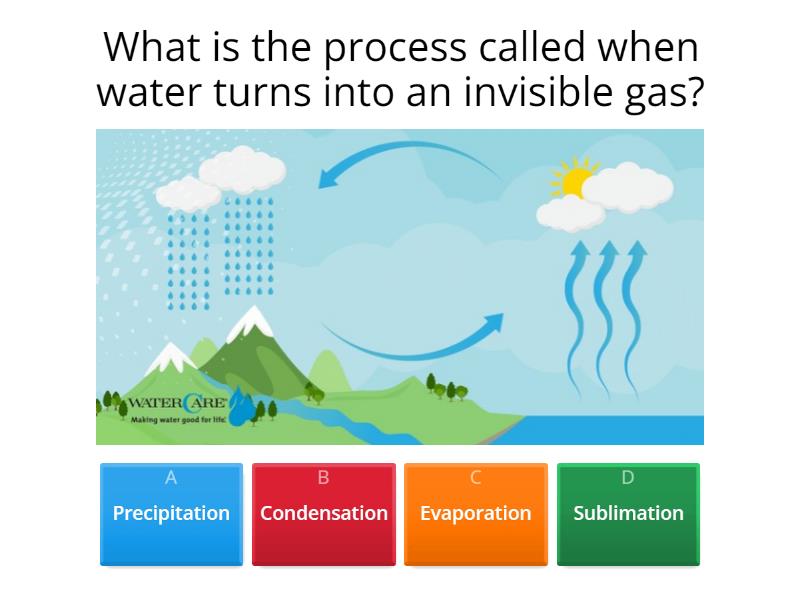 How does rain form and what is the water cycle? - Listening - แบบทดสอบ