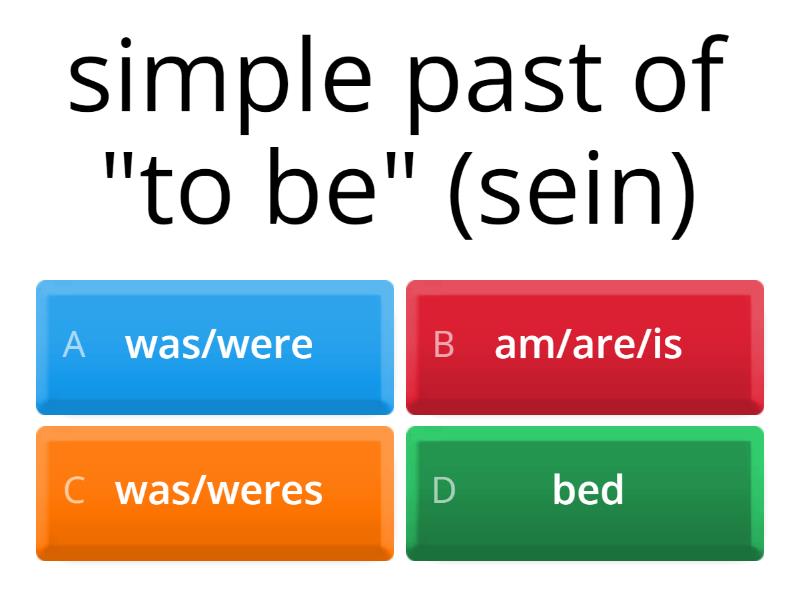 simple past challenge - Quiz