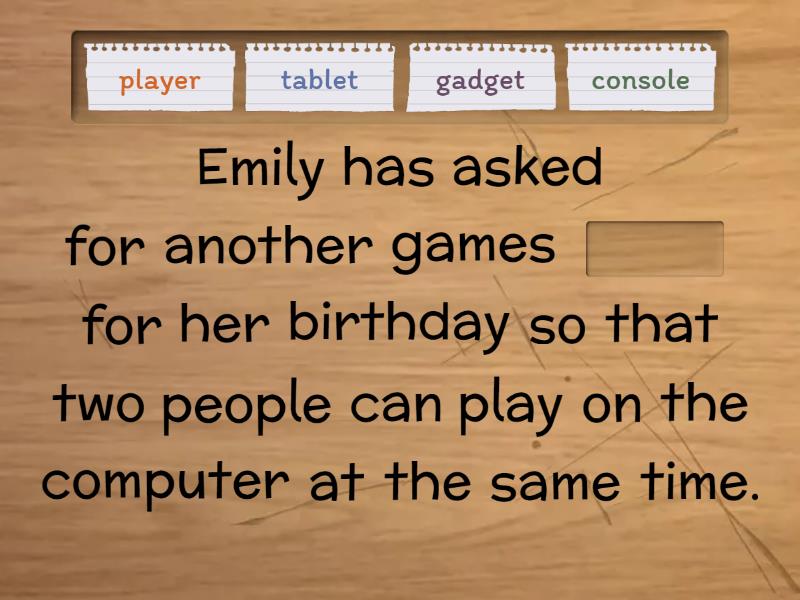 Revision B2 level test (Vocabulary) - Complete the sentence