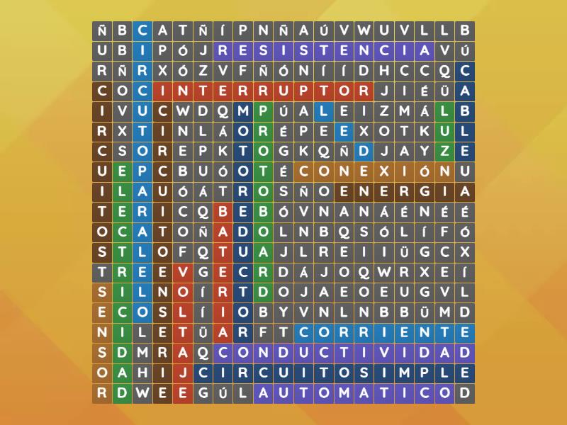 Sopa de Letras Tecnologia - Wordsearch