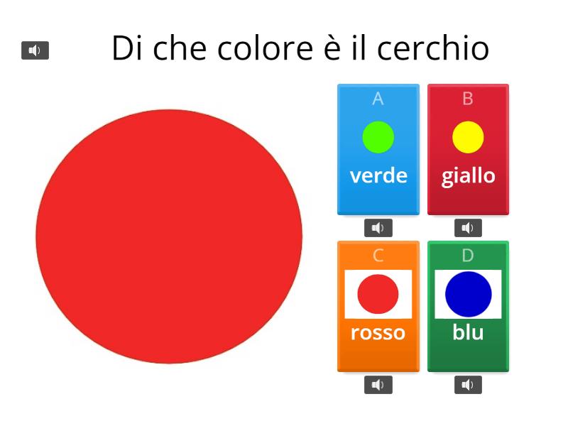 COLORI E FORME - Quiz