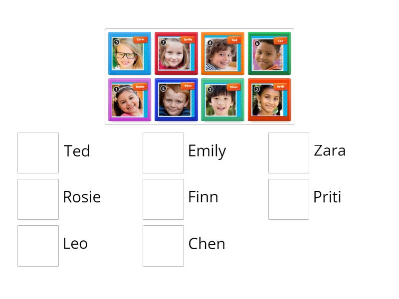 sound quiz Bright Ideas 1 Unit S Unit 0 Starter - Match up