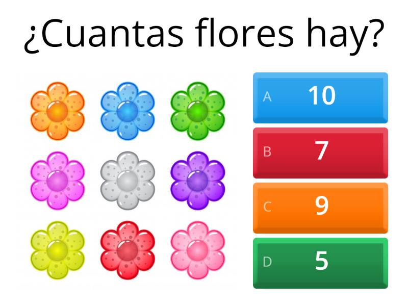 cuantos hay ... numero de 1 a 20 vamos a contar - Cuestionario