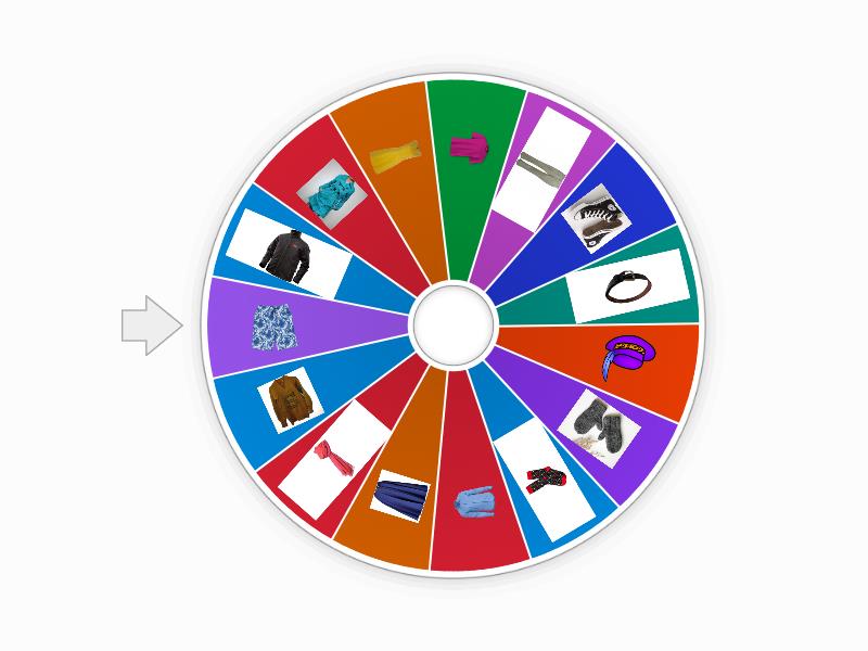 CLOTHES - Spin the wheel