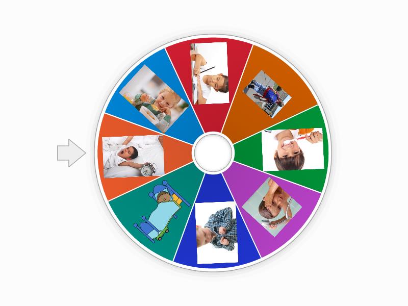 gr 6Access- lesson 7- Daily Activities Wheel - Spin the wheel