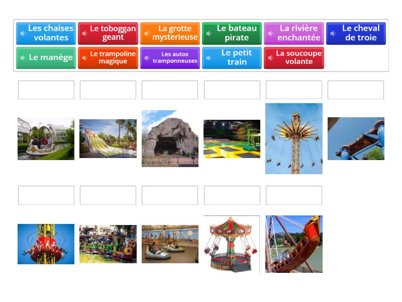 Le parc d attraction - Match up