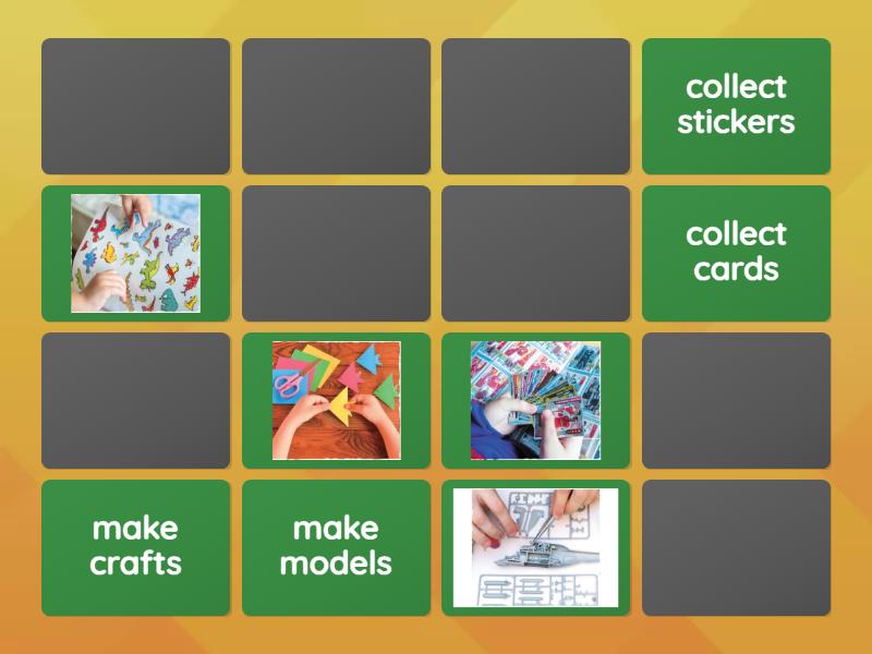 3A Unit1 Vocabulary - Matching pairs