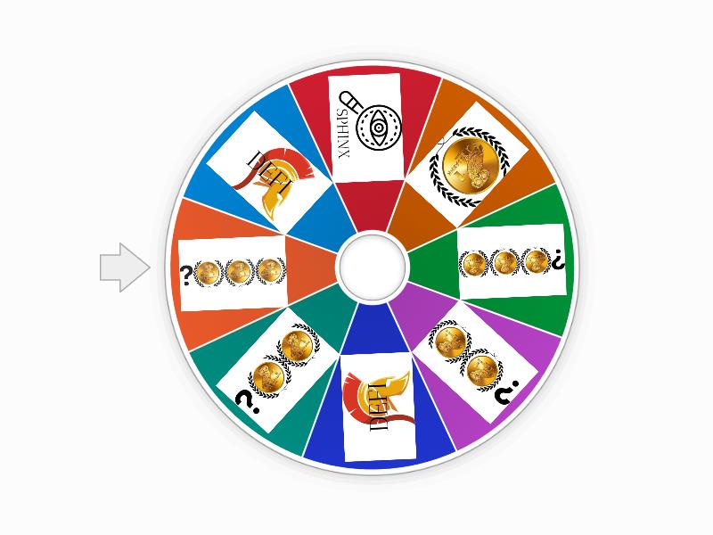 La roue du Sphinx - Spin the wheel