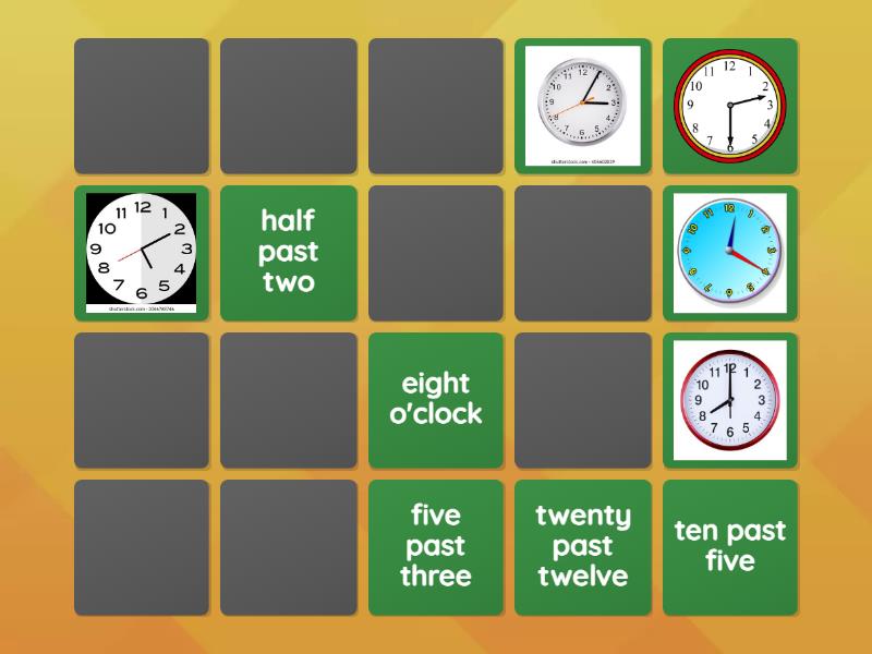 dt time - Matching pairs