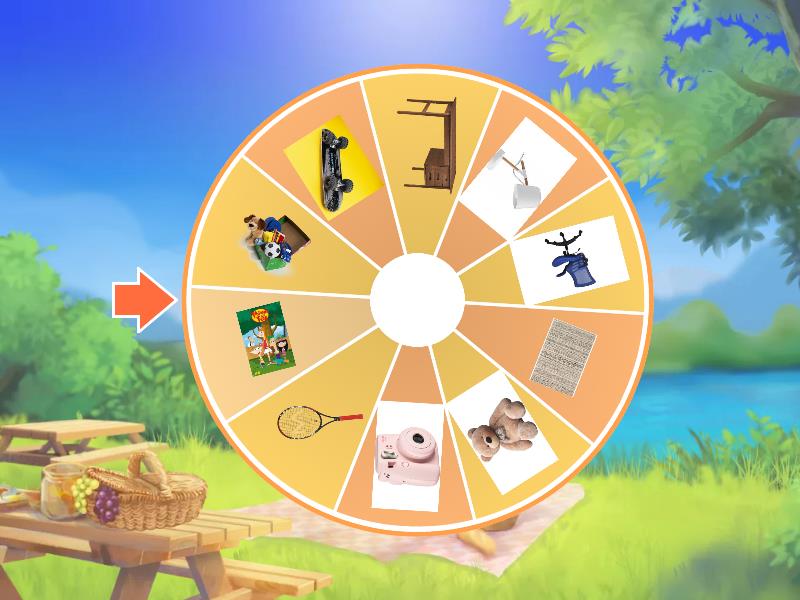 My room - Spin the wheel