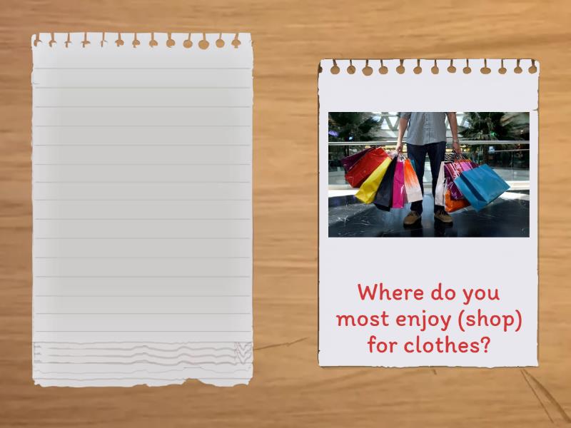 Verb Patterns - Speaking cards