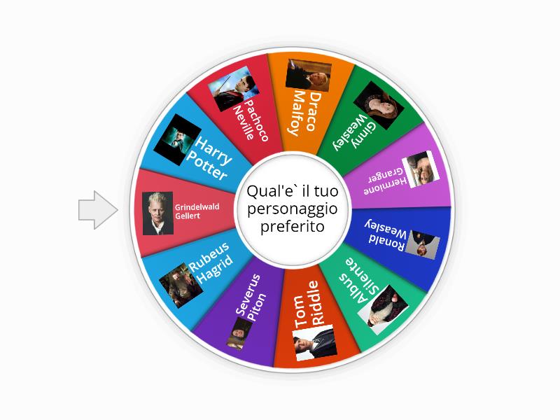 Harry Potter - Random wheel