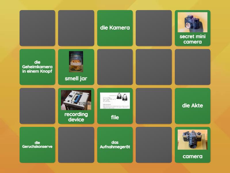 DDR - Stasi - Matching pairs