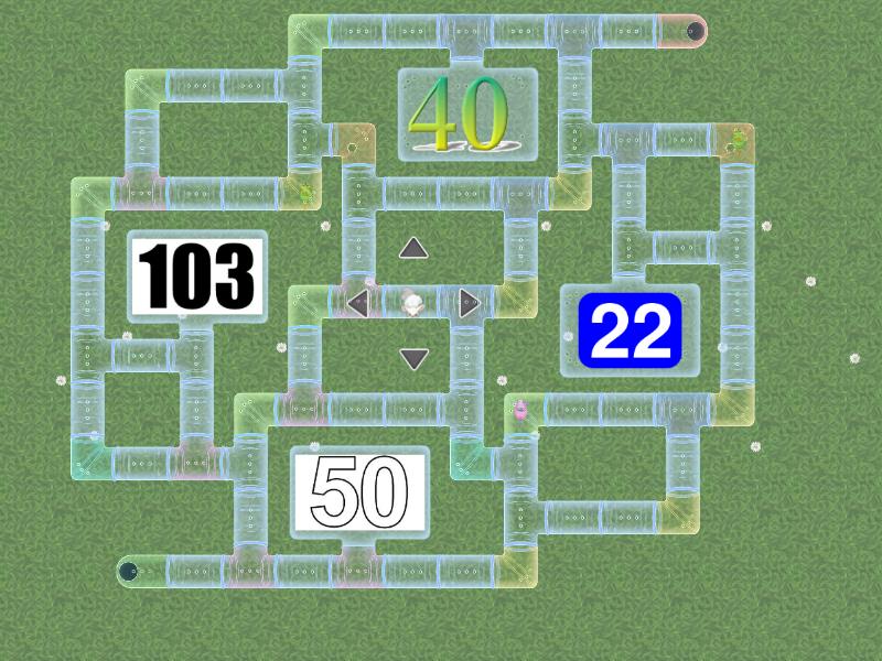 Odd and Even numbers - Maze chase