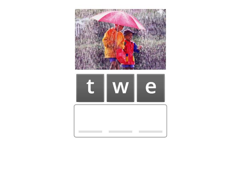 B05_The weather_Basic words - Anagram