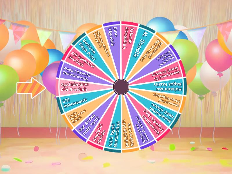 pelatihan wordwall - Spin the wheel