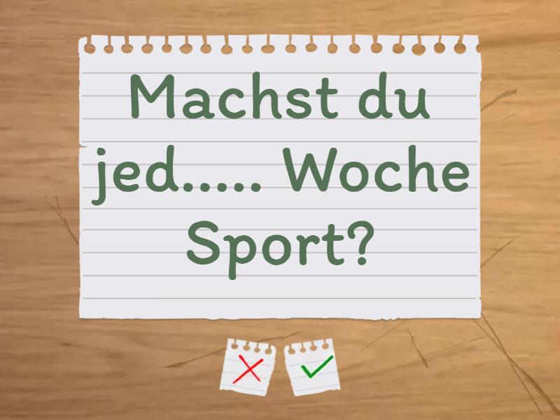 letzt..../dies...../nächst..... - Flash-Karten