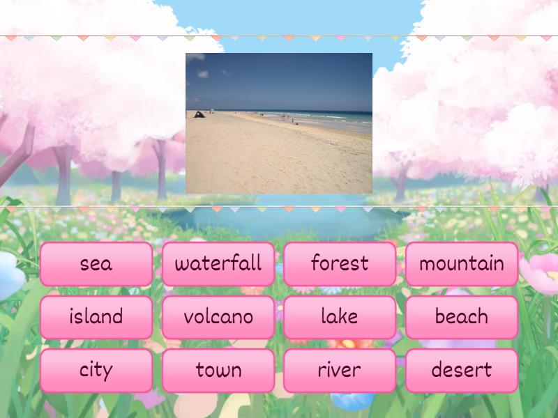 Go Getter (2) 4.1 Geographical features - Find the match