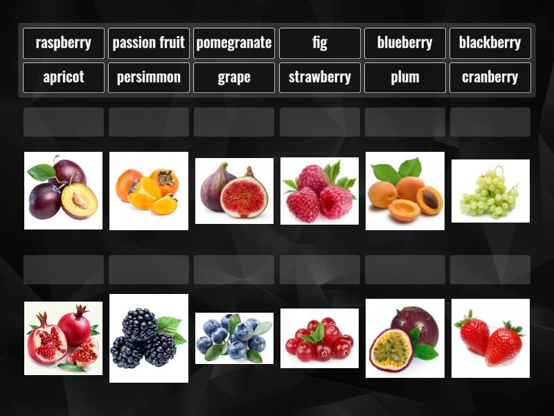 Fruit - Match up