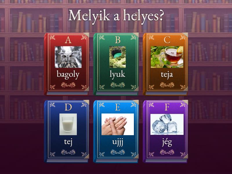 Vajon melyik a helyes? - Quiz