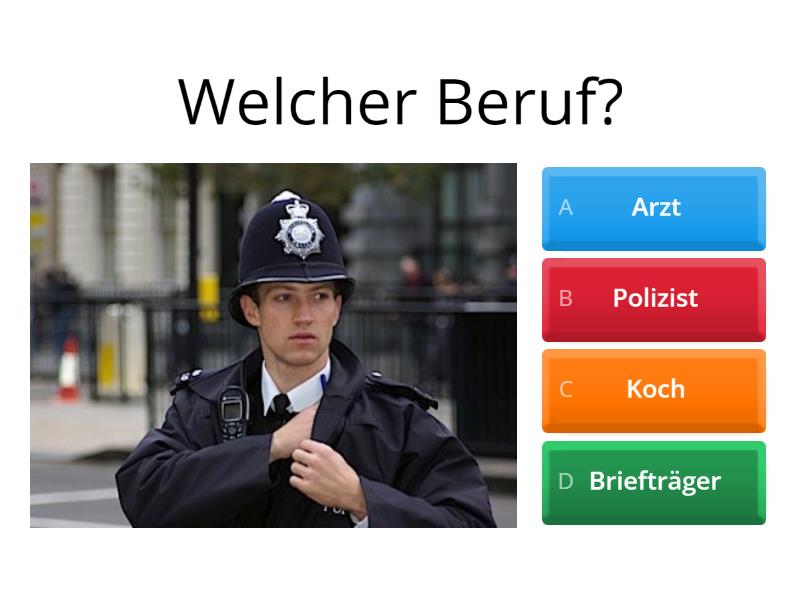 Berufe - Quiz