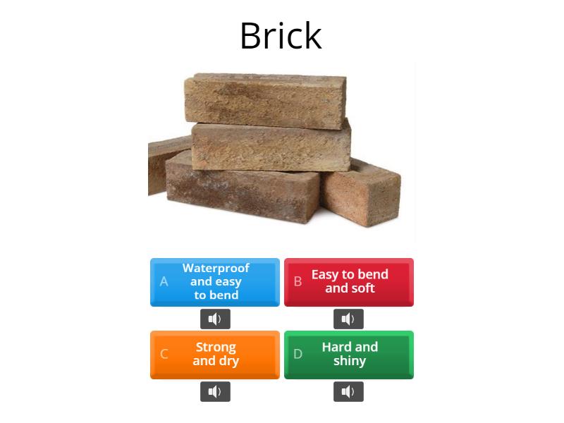Materials - properties - - Quiz