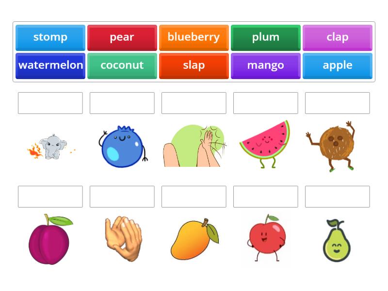 Music Fruit Music - Match up