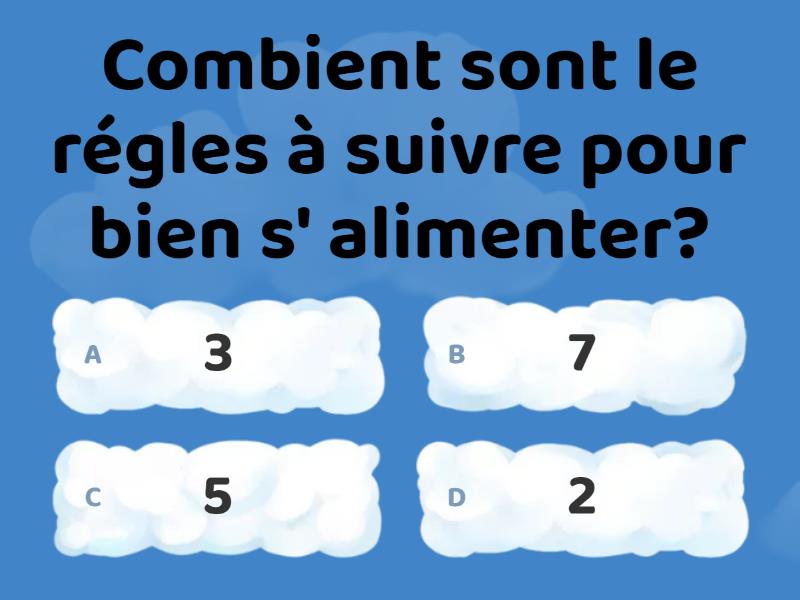 UN JOUE - Quiz