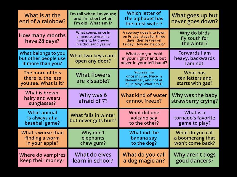 riddles - Flip tiles