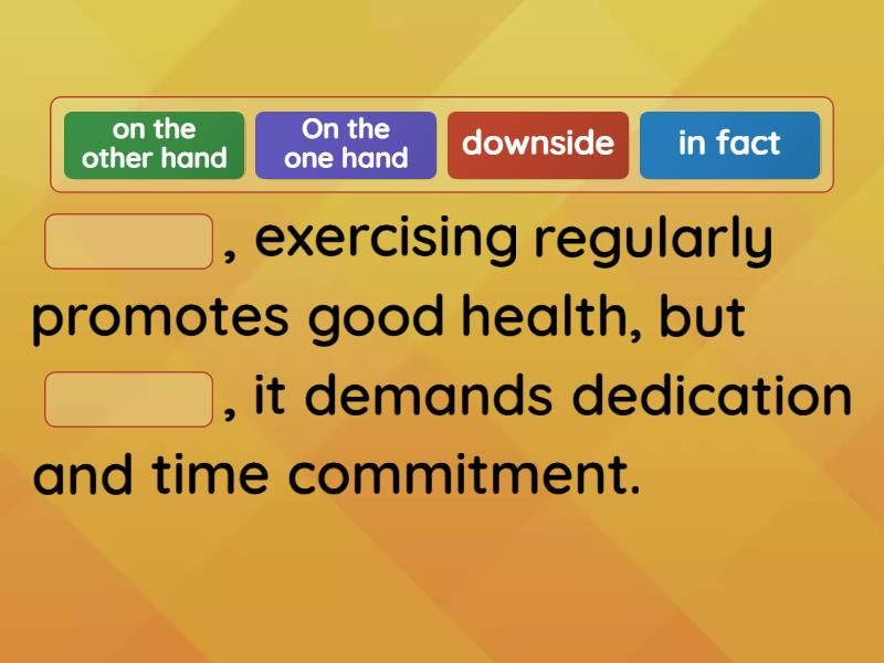 Extra expression - Complete the sentence