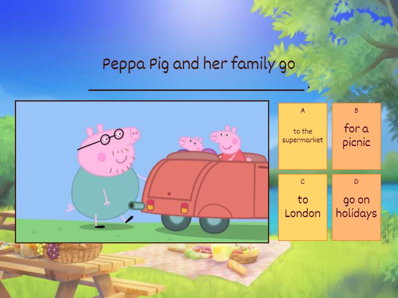Peppa Pig Picnic - Quiz