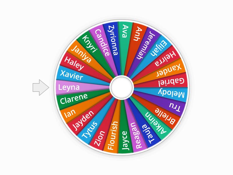 Student Spinner - Random wheel