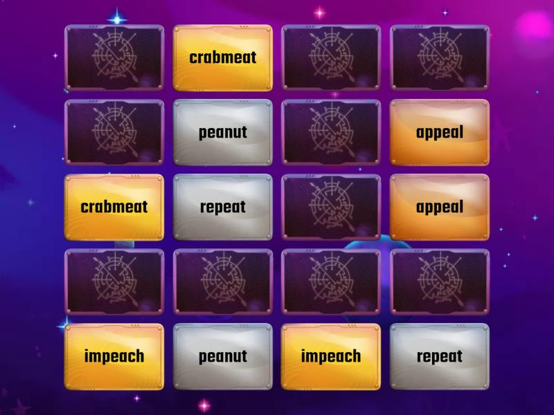 EA - Vowel Team Multisyllabic Words - Matching - Matching pairs