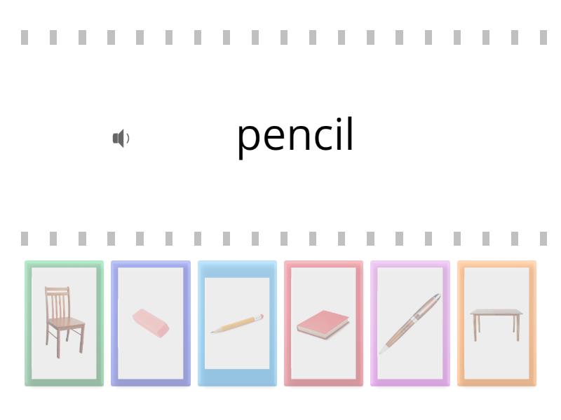 KB1 U2 My school - Find the match