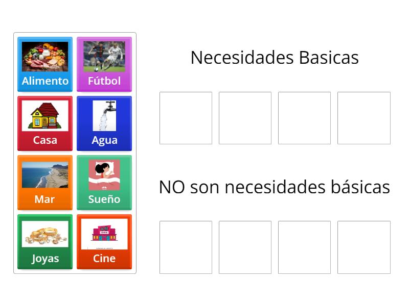 Necesidades Basicas - Group sort