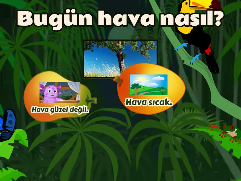 Bugün hava nasıl? - Летючий фрукт