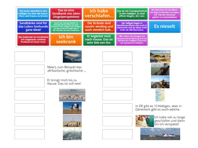 Kapitel 1 - Abenteuer am Meer - Match up