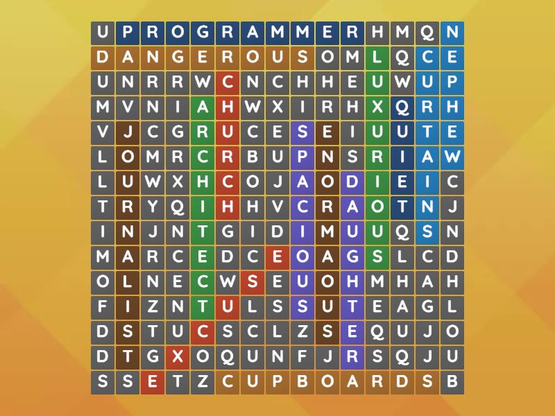 E1 - Wordsearch