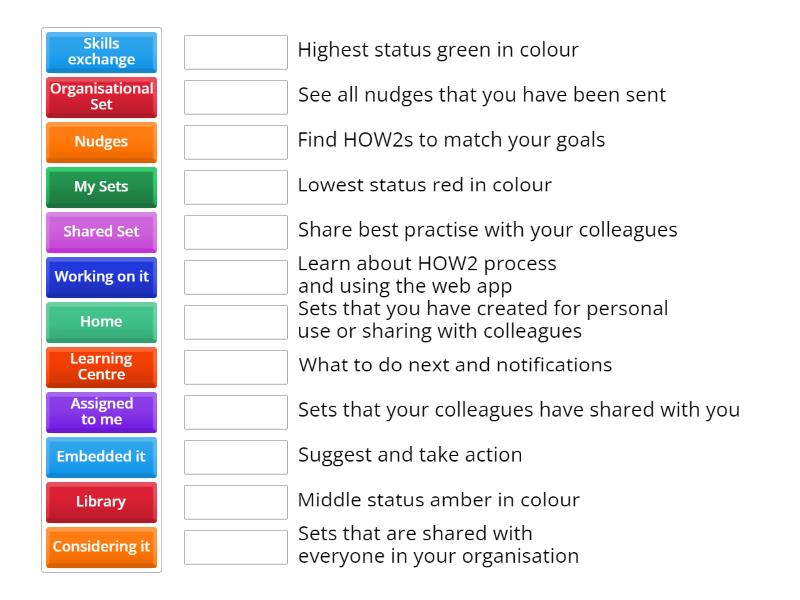 HOW2 Back to Basics - Match up